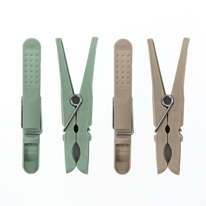 Pince à linge plastique standard par 36 - résistant et pratique